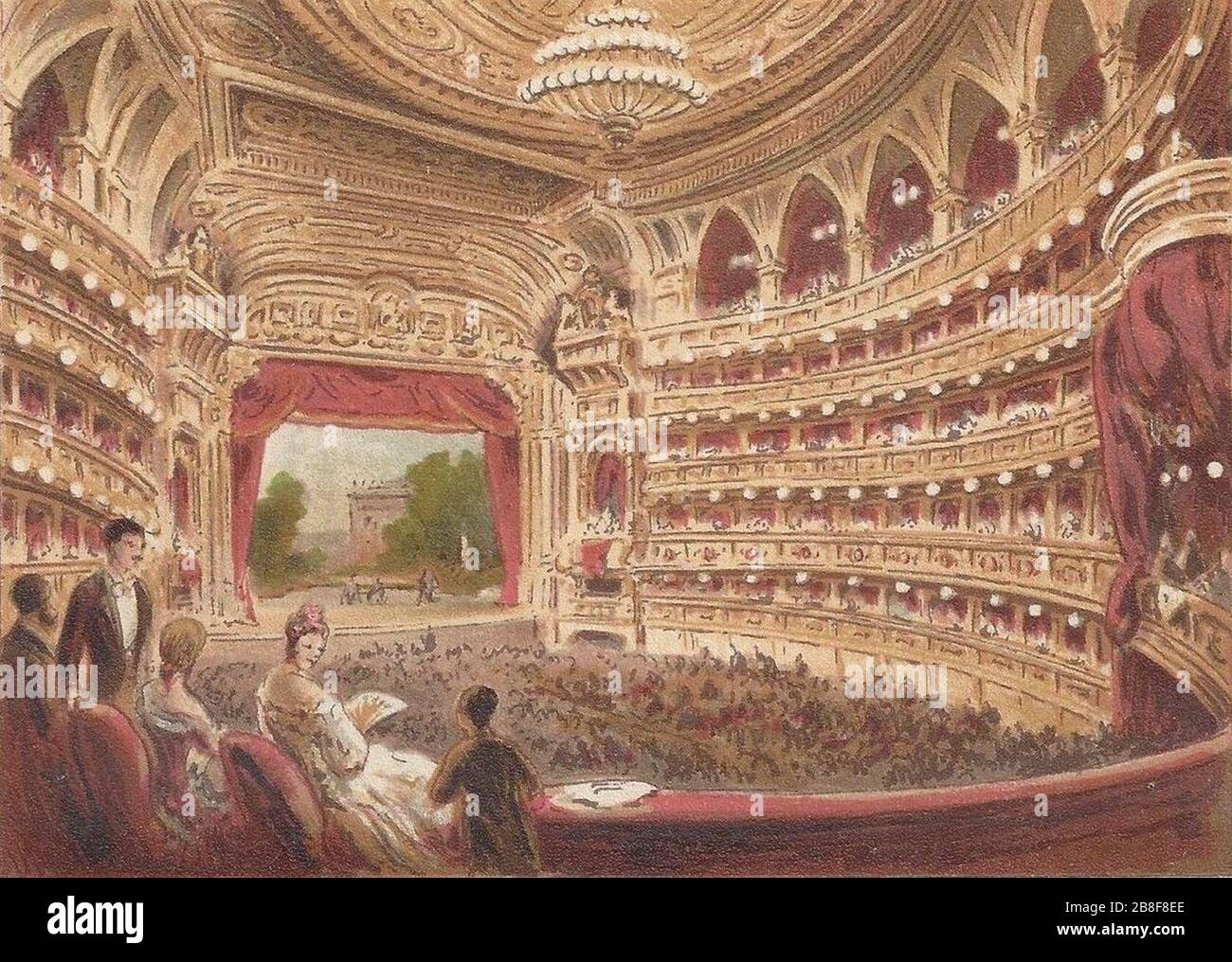 Giovanni Varrone Hofoper Stock Photo - Alamy