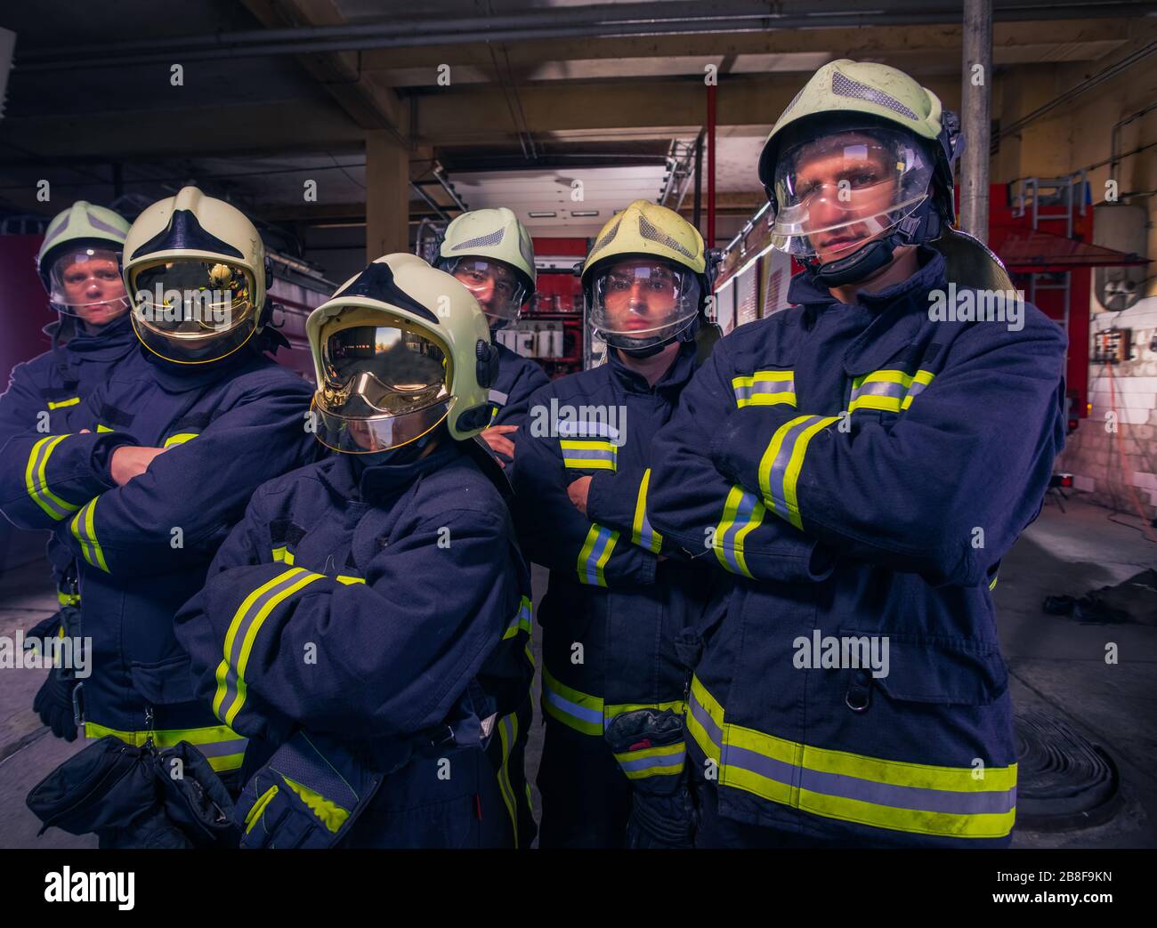 Firestation inside hi-res stock photography and images - Alamy
