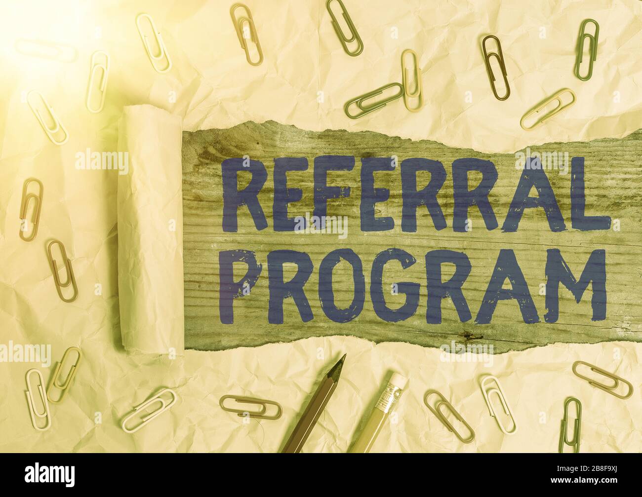 Conceptual hand writing showing Referral Program. Concept meaning ...