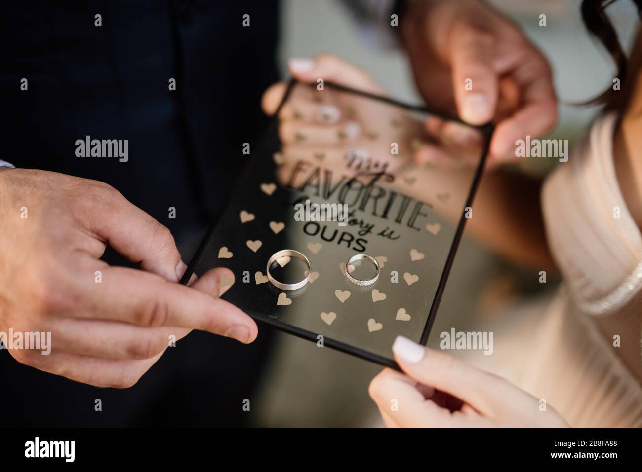 A small message board for a special day Stock Photo - Alamy