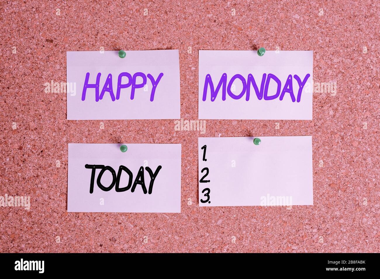 Handwriting text writing Happy Monday. Conceptual photo telling that ...