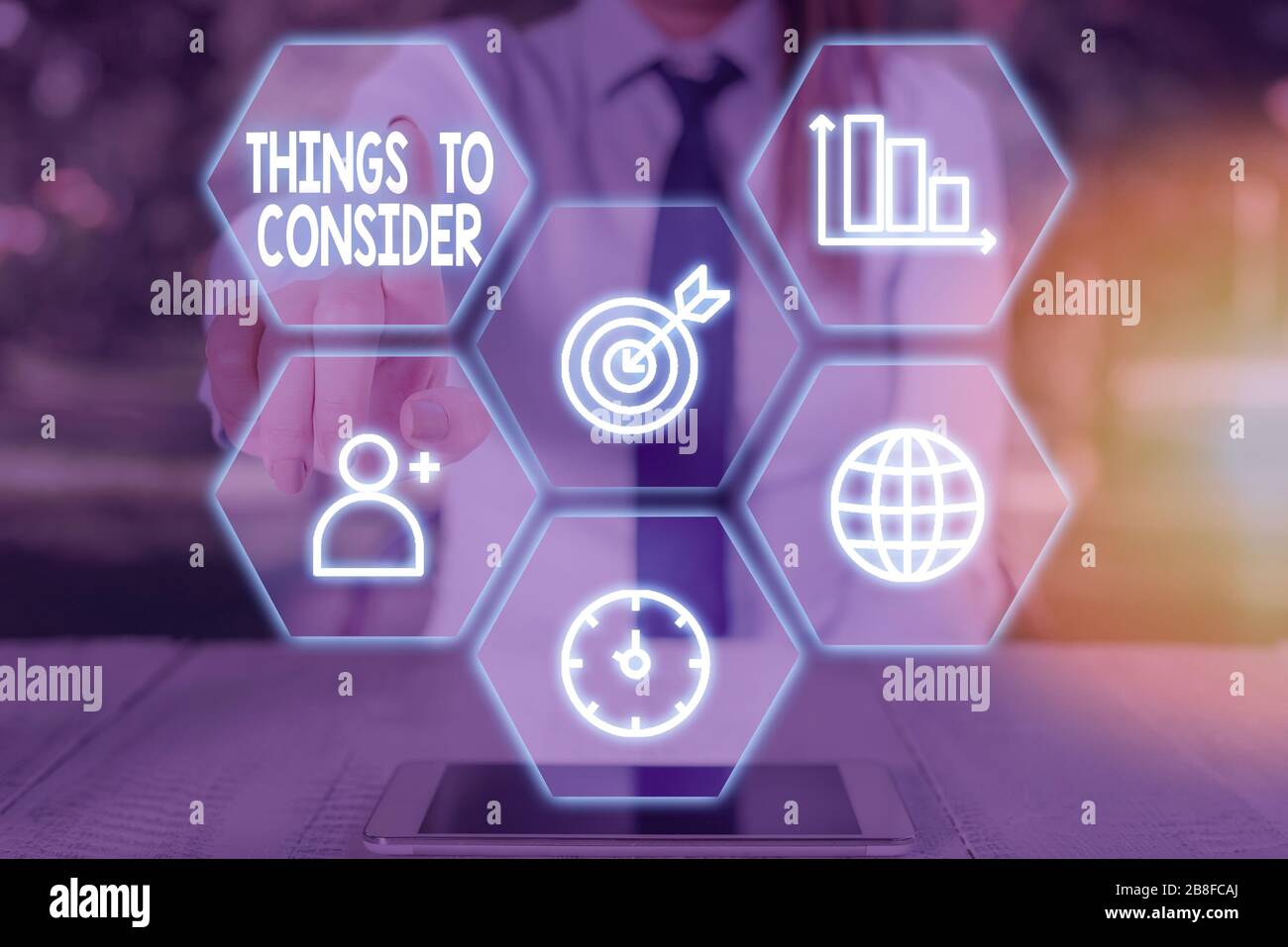 Conceptual hand writing showing Things To Consider. Concept meaning ...