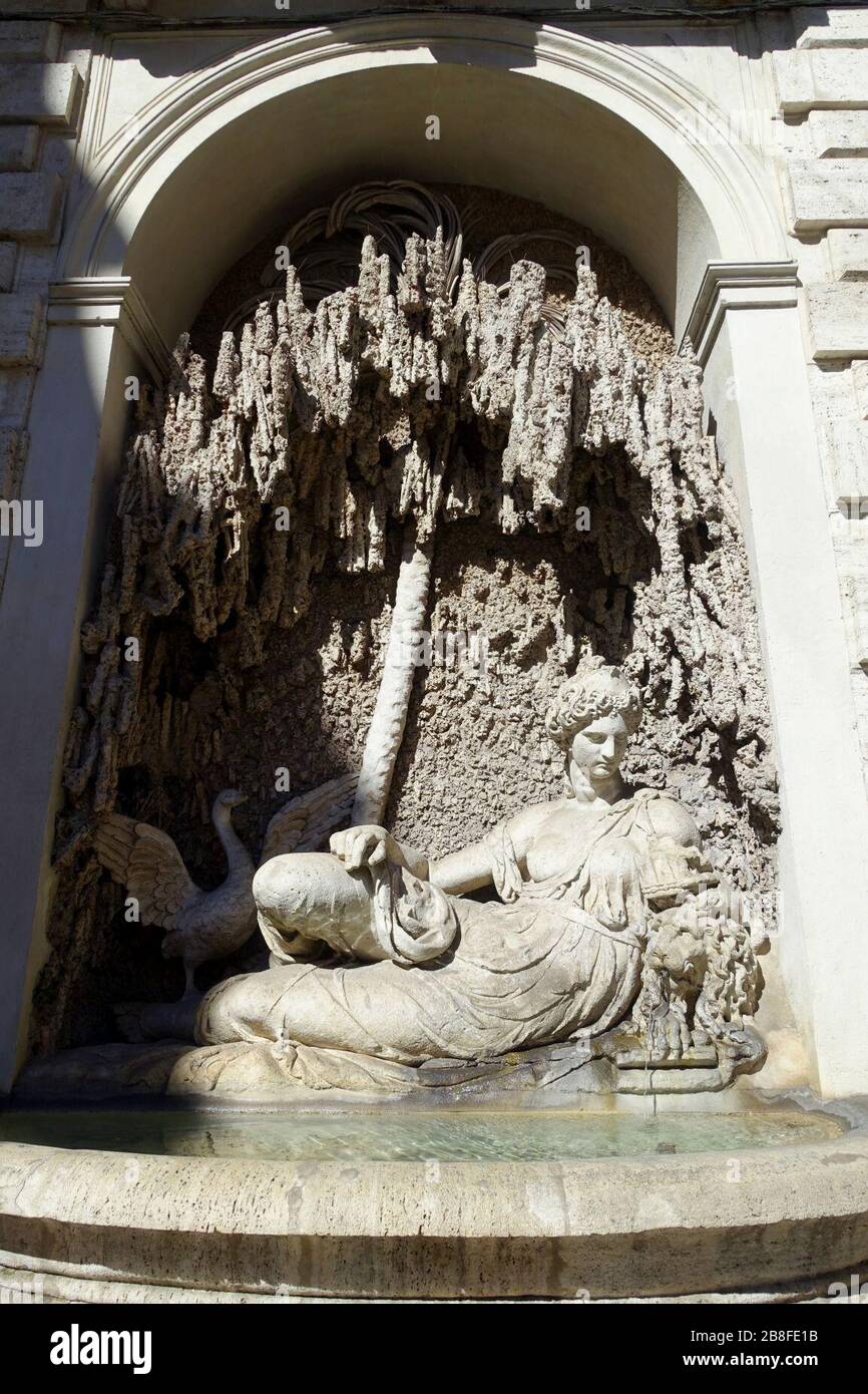 Giunone - Quattro Fontane - Rome, Italy Stock Photo - Alamy