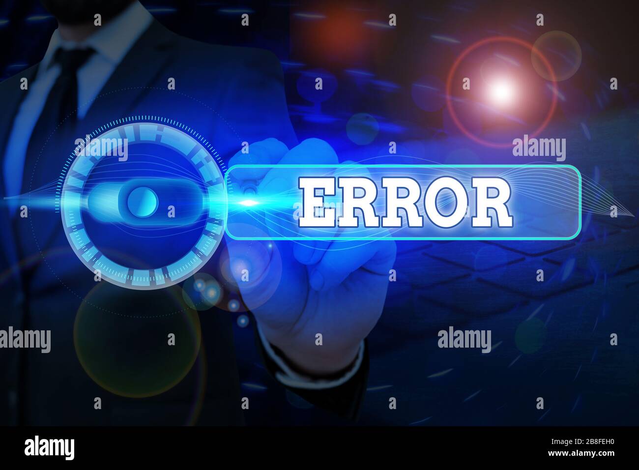 Text sign showing Error. Business photo showcasing state or condition ...