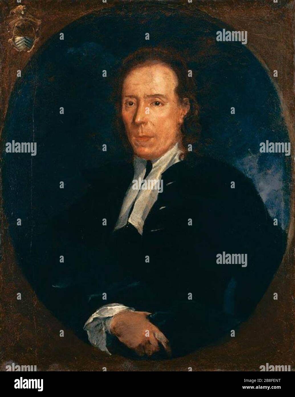 Giuseppe Bazzani - Portrait of a Man Stock Photo - Alamy