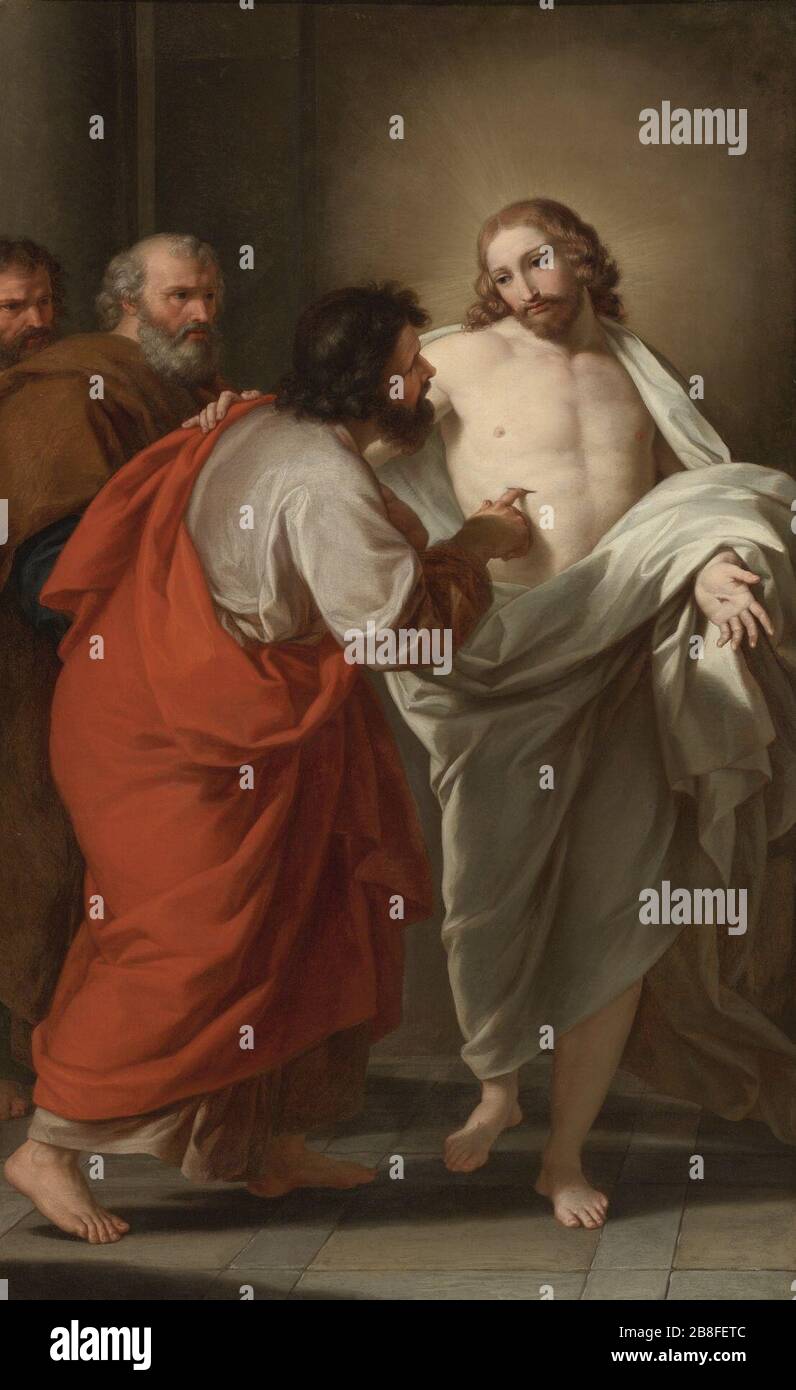 The incredulity of saint thomas hi-res stock photography and images - Alamy