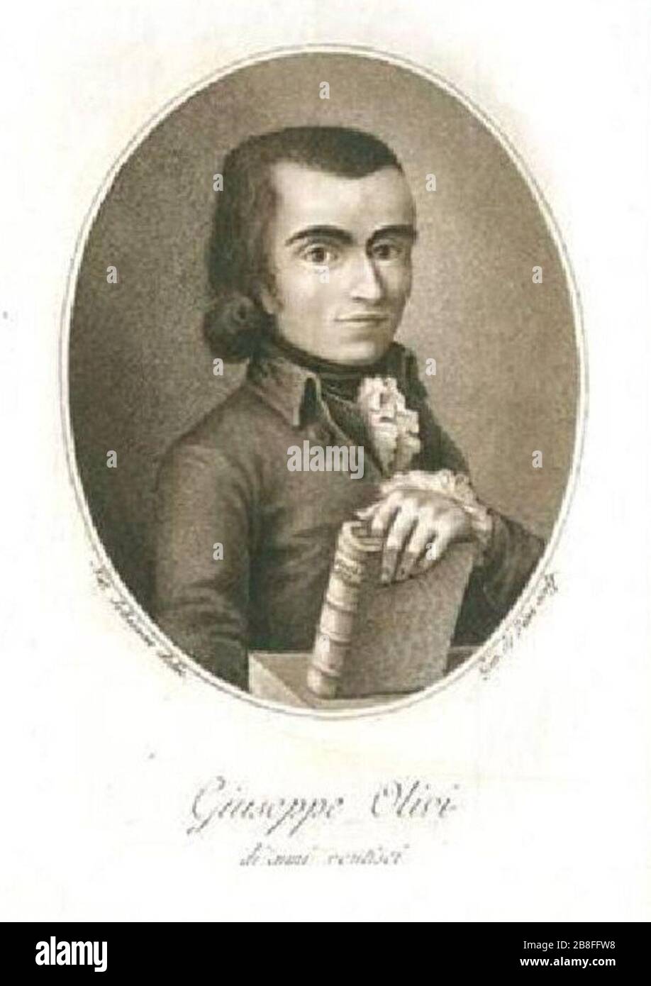 Giuseppe Olivi by Melchiorre Cesarotti Stock Photo - Alamy
