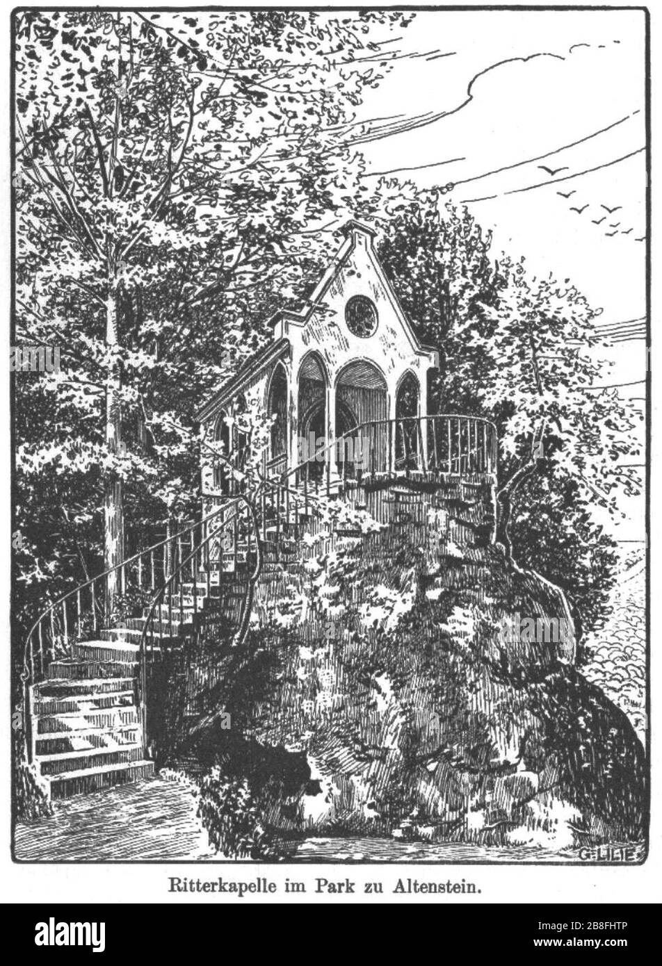 GL 05 Altenstein Kapelle Stock Photo - Alamy