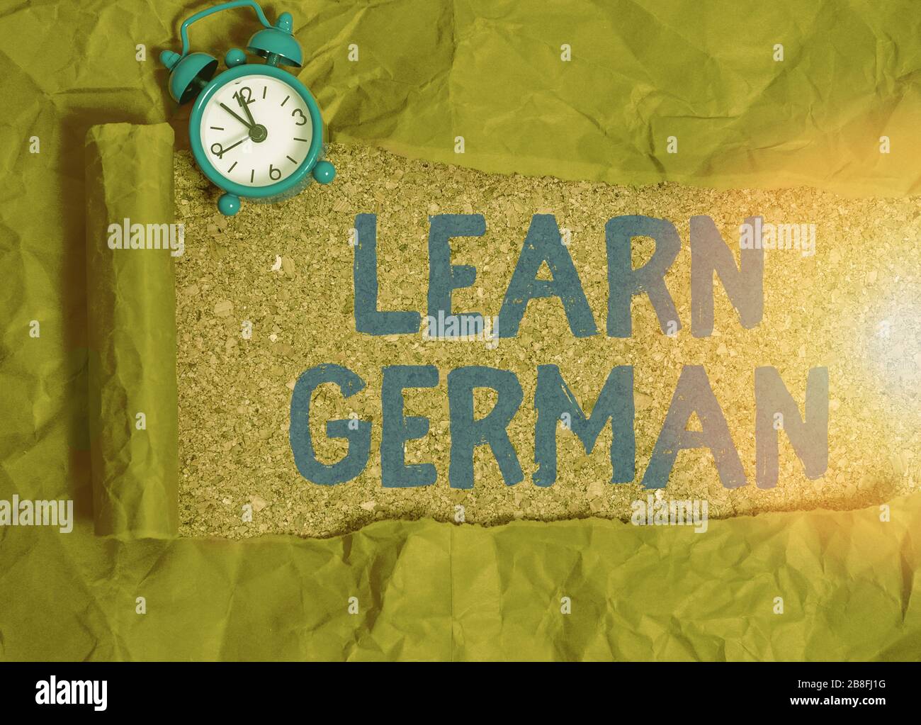 Handwriting text writing Learn German. Conceptual photo get knowledge ...