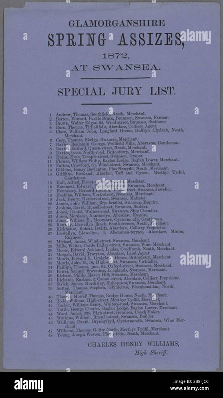 At the assizes hi-res stock photography and images - Alamy