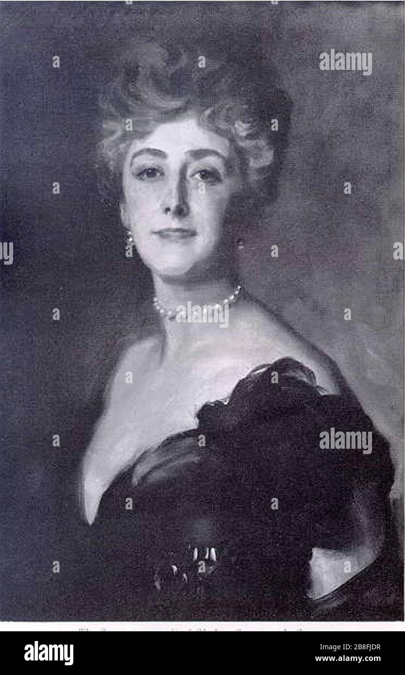 Gladys Marchioness of Ripon Stock Photo - Alamy