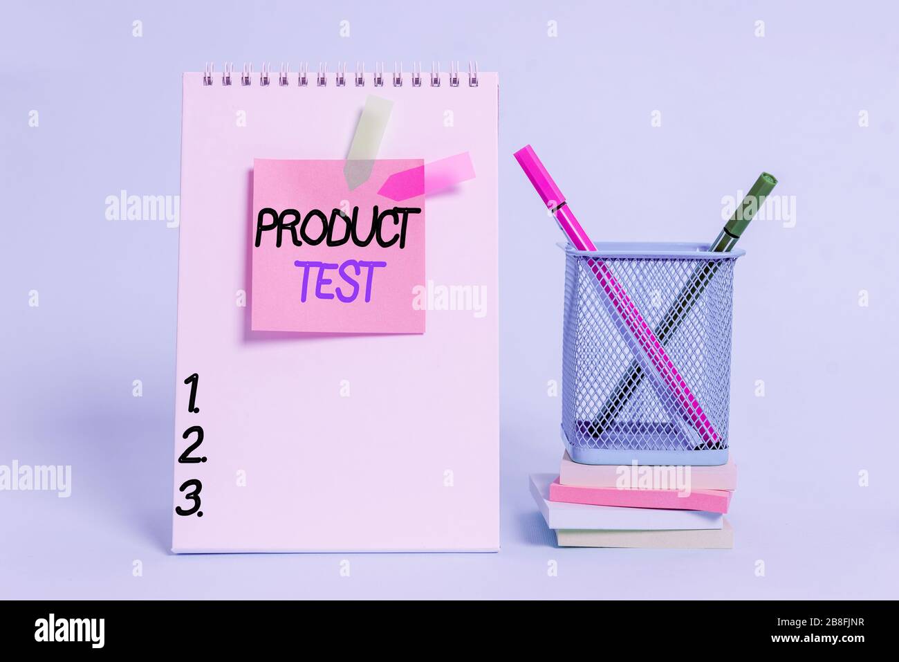 Text sign showing Product Test. Business photo showcasing process of ...