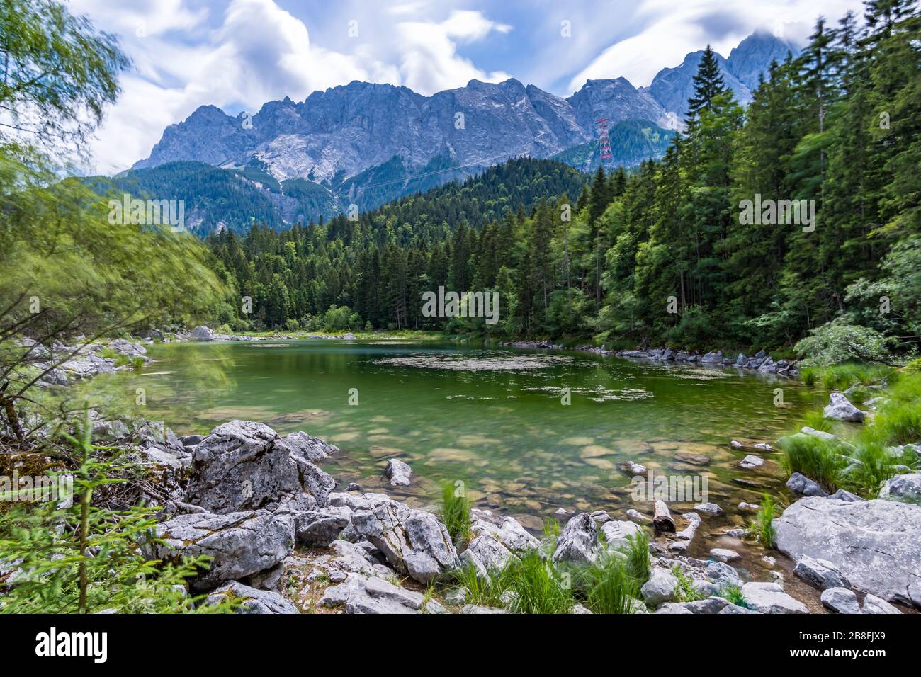 Fantastic round hike around the beautiful Eibsee at the Tiroler ...