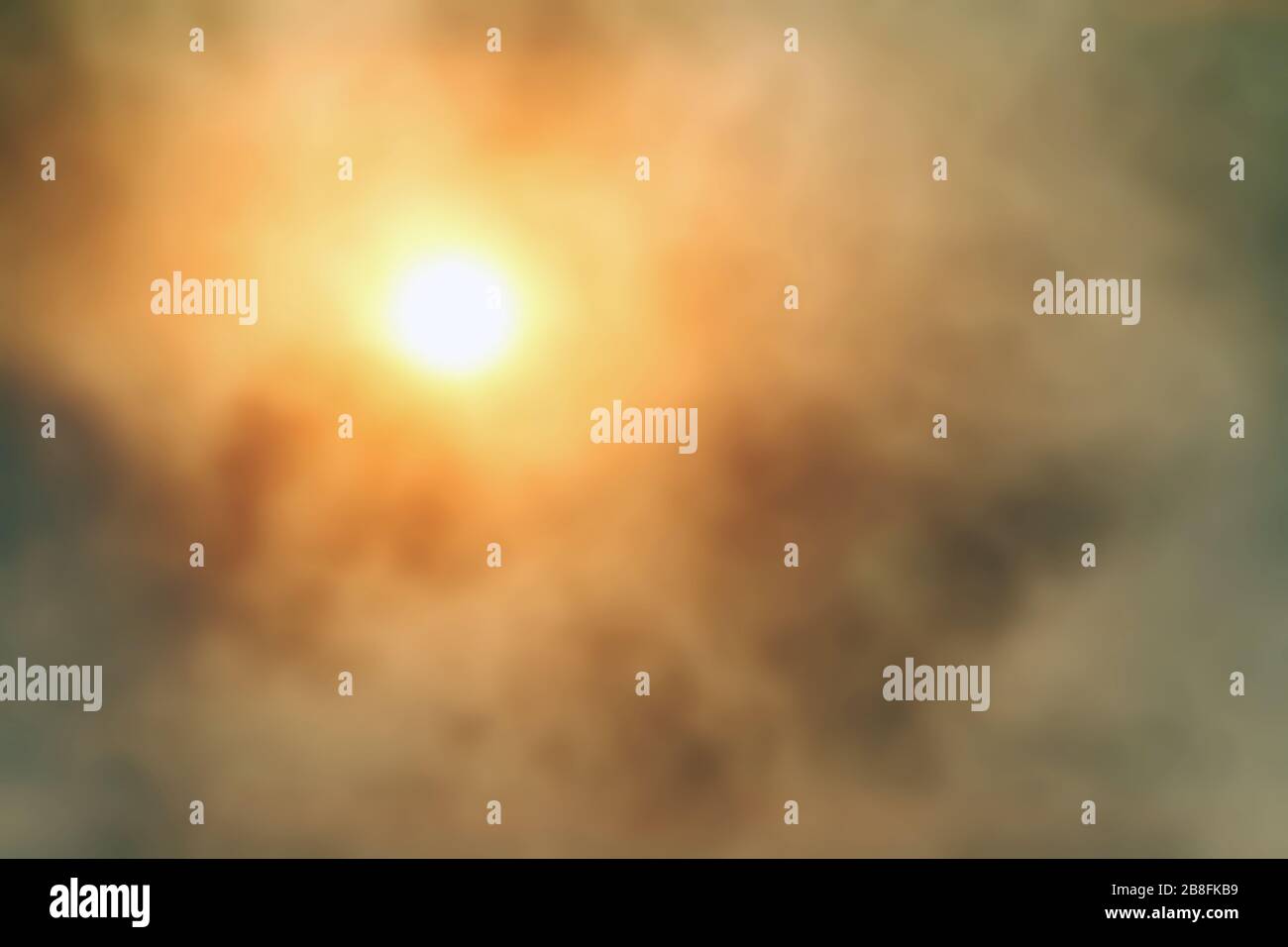 Blurred sky cloud air pollution for background, atmosphere pollution ...