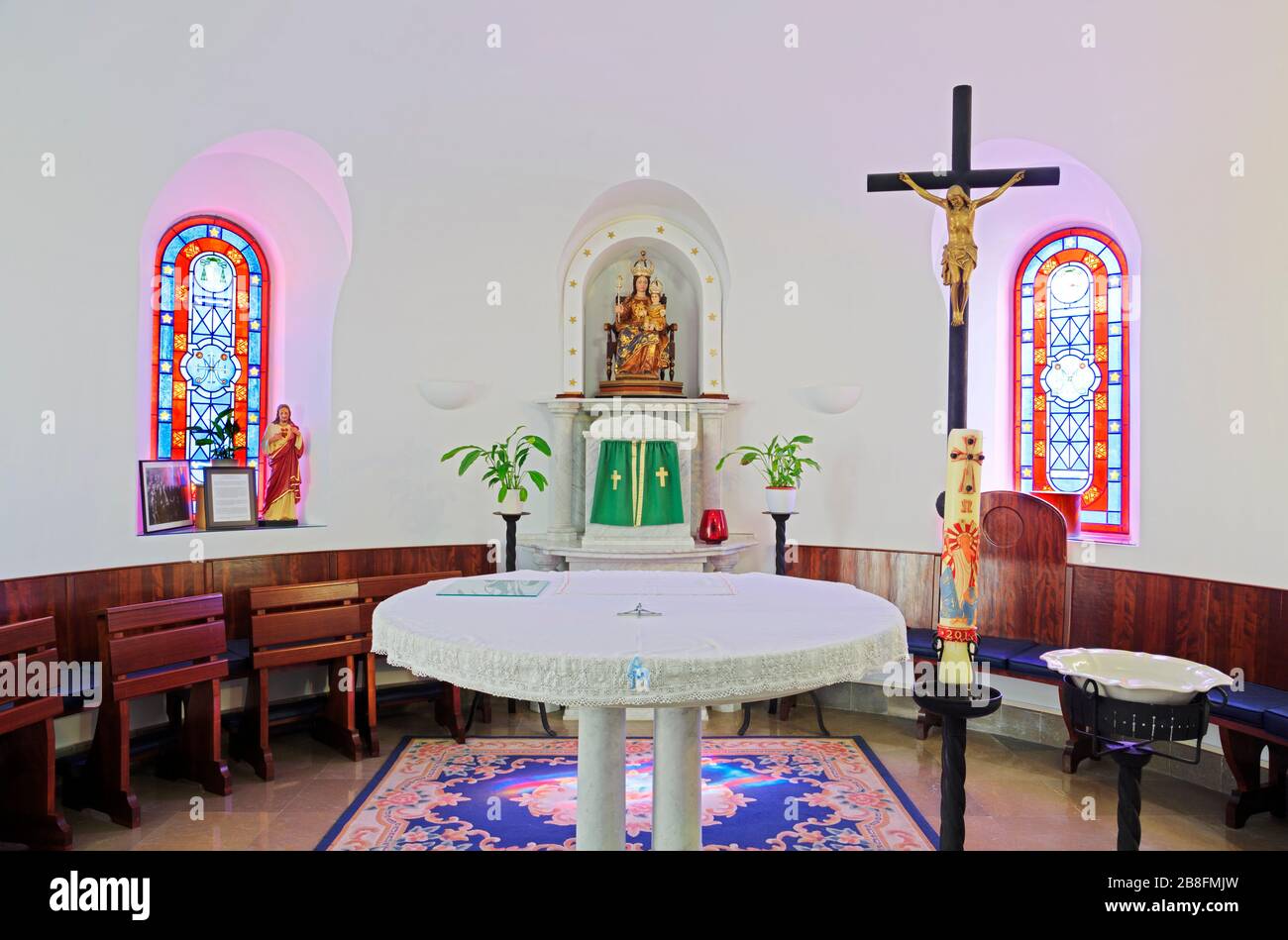Shrine of Our Lady of Europe, Europa Point, Gibraltar, United Kingdom ...