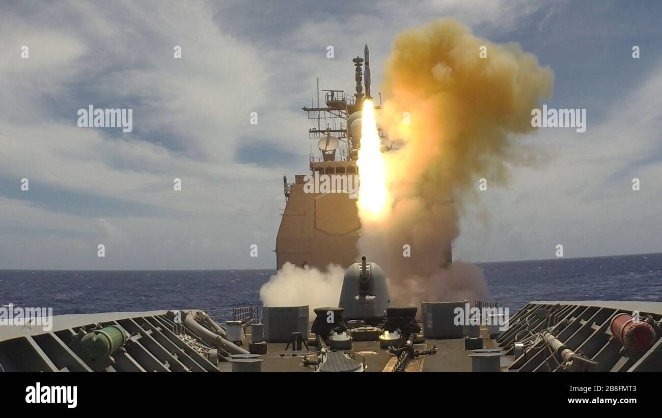 200319-N-KW492-0005 PHILIPPINE SEA (Mar. 19, 2020) An SM-2 telemetry ...