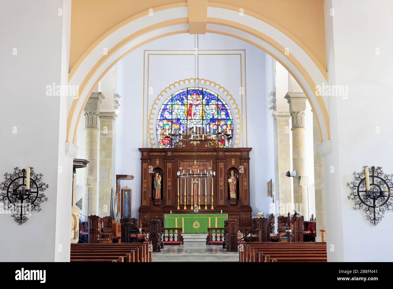 Holy Trinity Cathedral, Gibraltar, United Kingdom, Europe Stock Photo ...