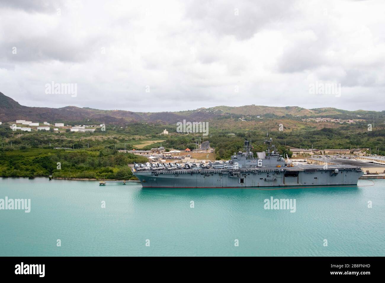 200321-N-RU810-1023 NAVAL BASE GUAM (March 21, 2020) Amphibious assault ...