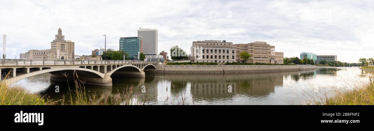 Cedar Rapids, city in the state of Iowa, United States of America, as ...