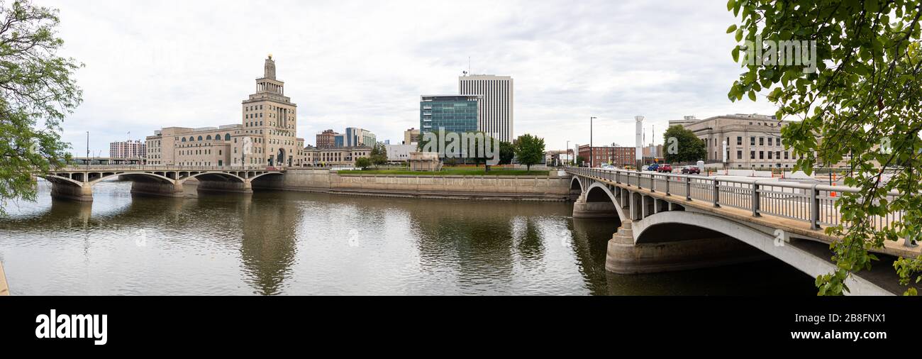 Cedar Rapids, city in the state of Iowa, United States of America, as ...