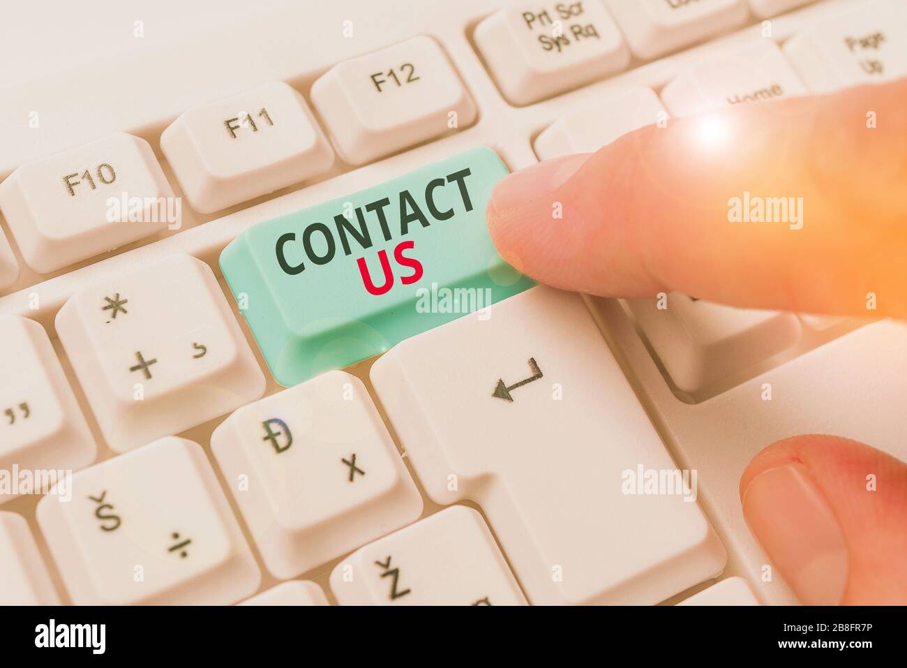 Conceptual hand writing showing Contact Us. Concept meaning Term used ...
