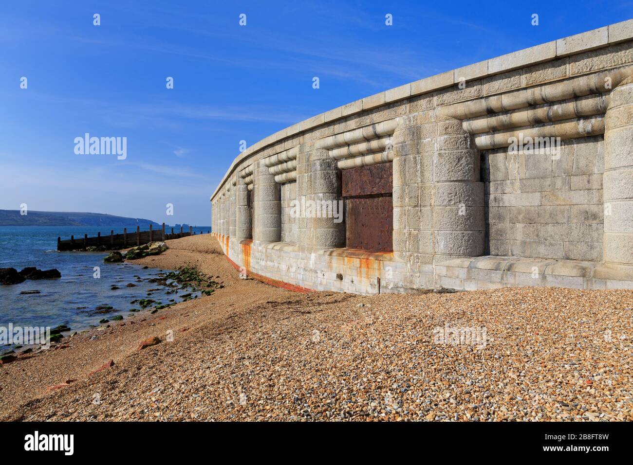 Hurst Castle, Keyhaven, Hampshire, England, United Kingdom Stock Photo ...