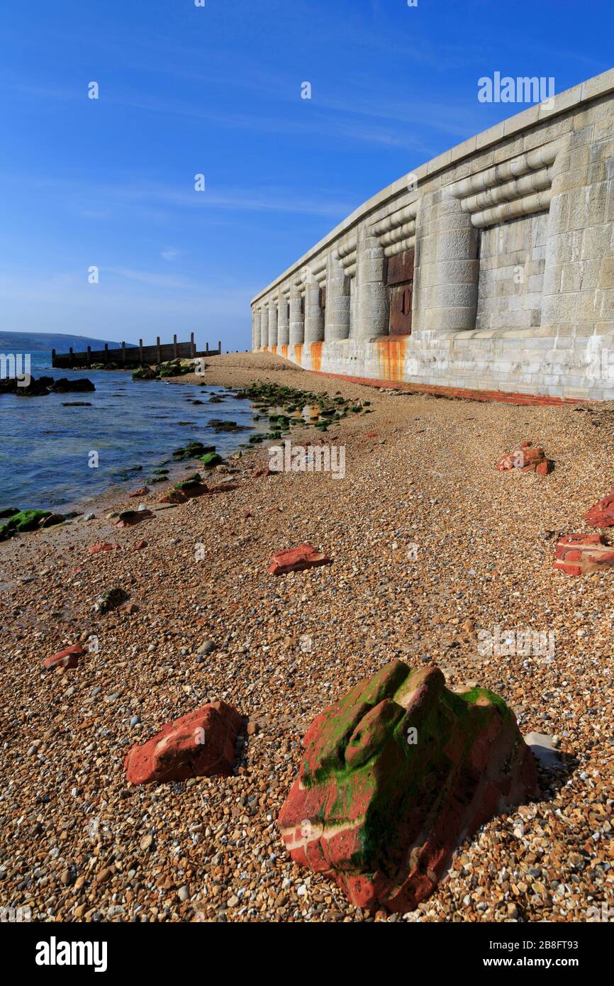 Hurst Castle, Keyhaven, Hampshire, England, United Kingdom Stock Photo ...