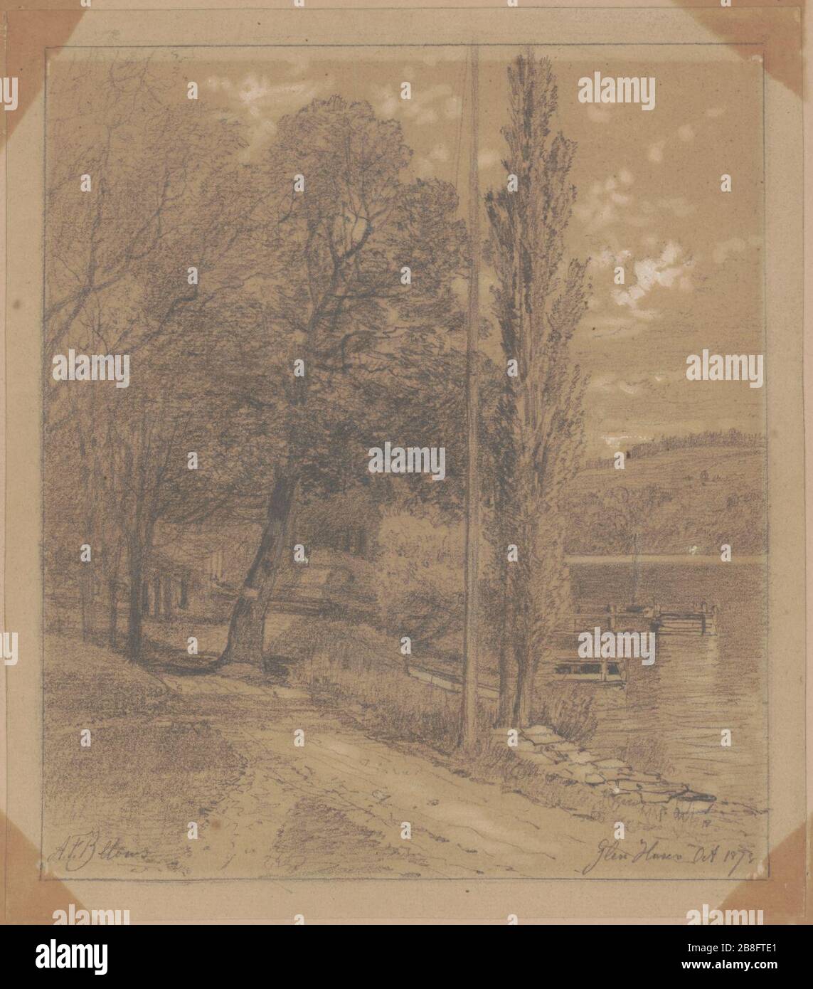 Glen Haven - A.F. Bellows Stock Photo - Alamy