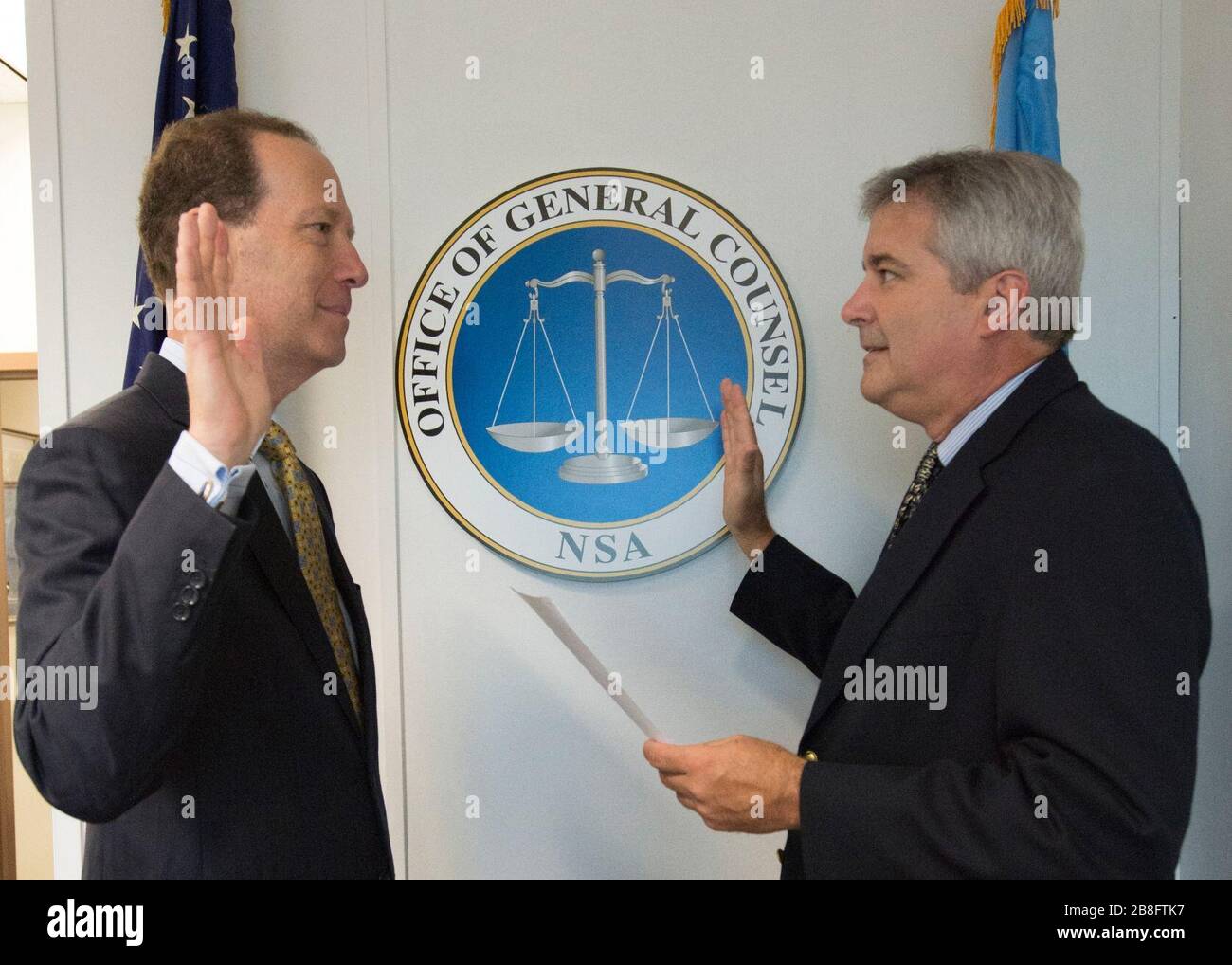 Glenn S. Gerstell sworn Stock Photo - Alamy