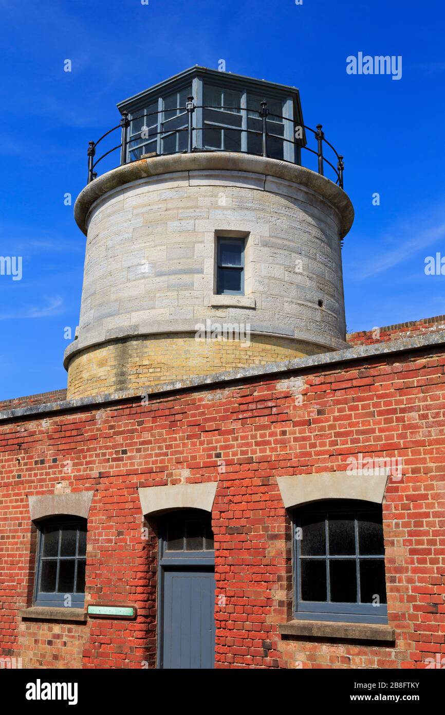 Low Lighthouse in Hurst Castle, Keyhaven, Hampshire, England, United ...