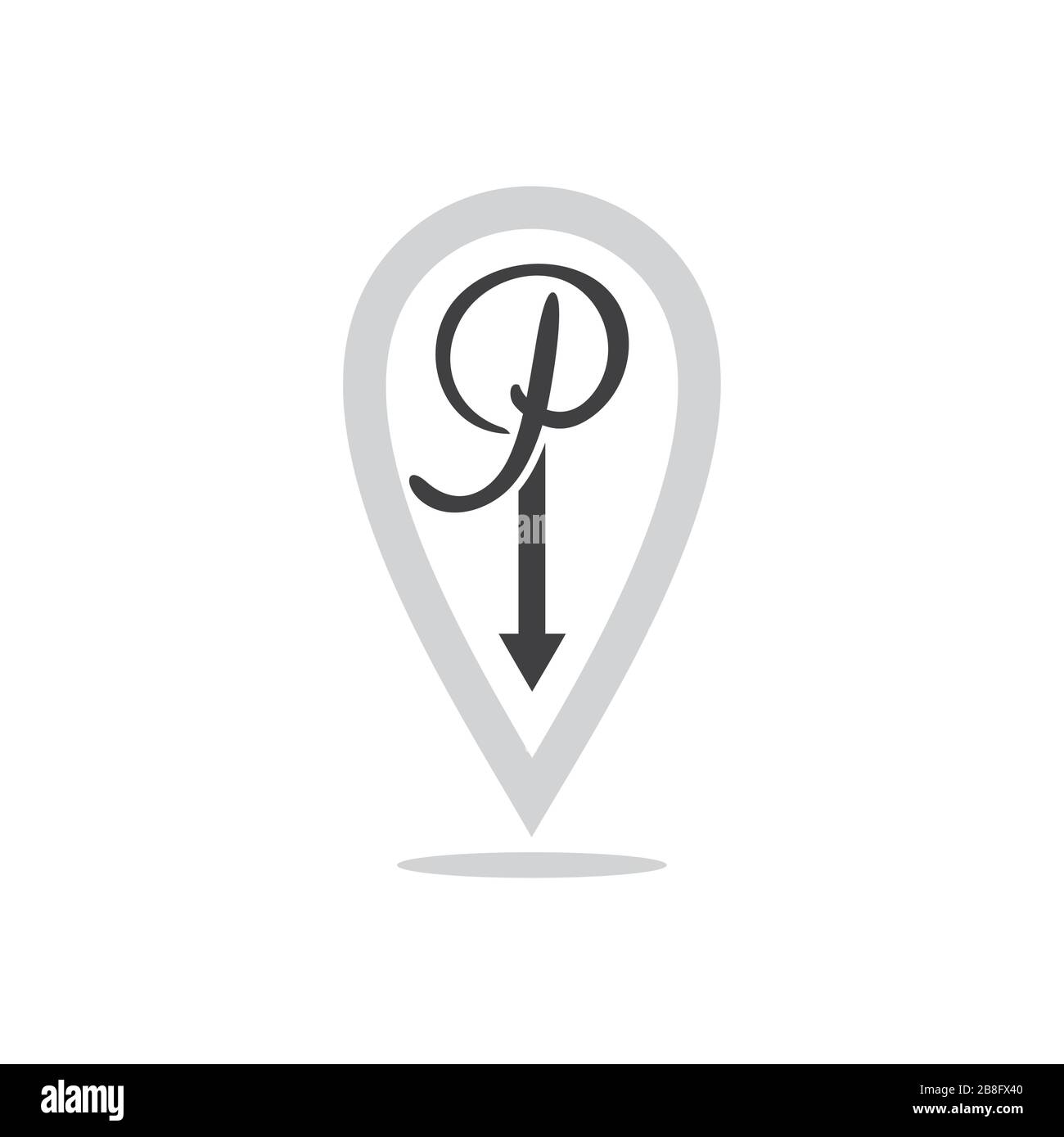 simple curves geometric design logo vector Stock Vector Image & Art - Alamy