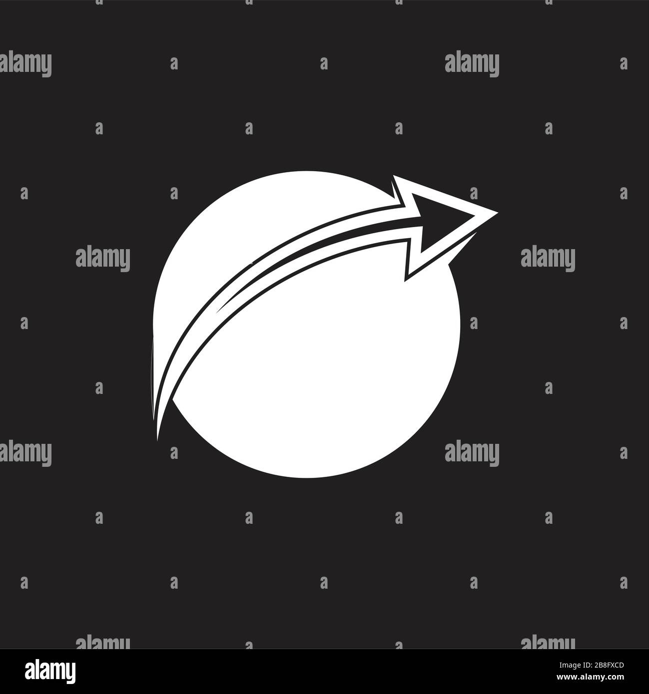 global arrow fast marketing logo Stock Vector Image & Art - Alamy