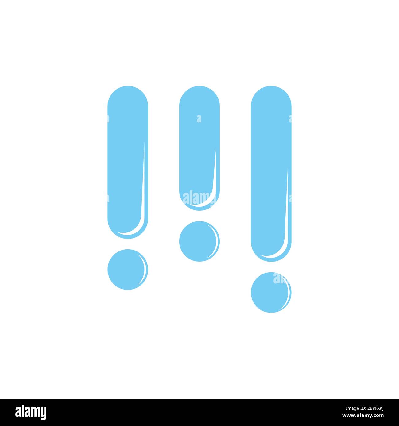 simple rain drops water shine logo vector Stock Vector Image & Art - Alamy