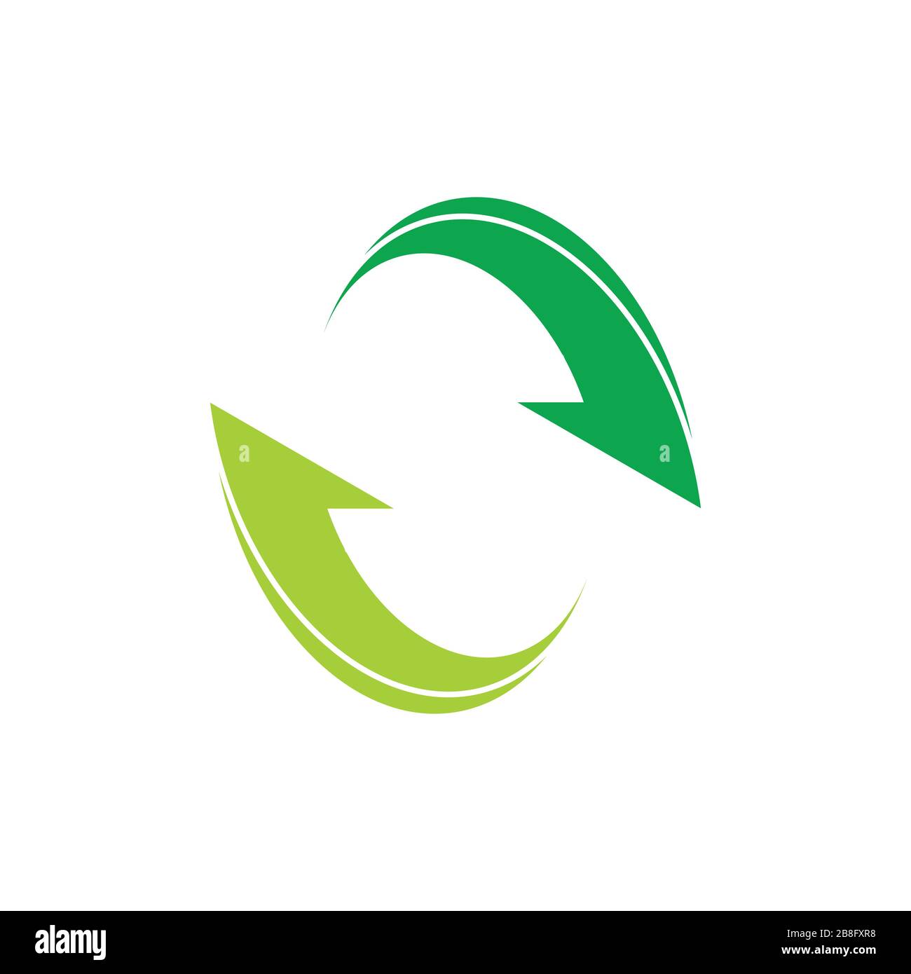 circle geometric rotation arrows logo vector Stock Vector Image & Art ...