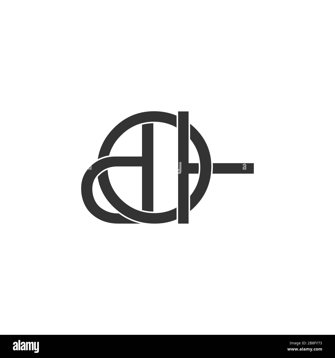 Dot line link digital Stock Vector Images - Alamy