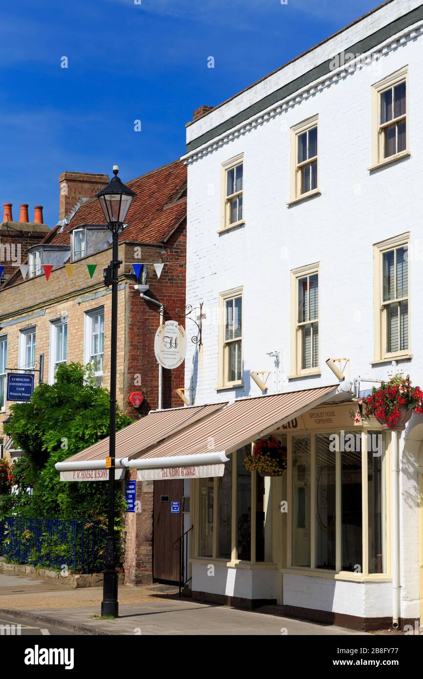 St. Thomas Street, Lymington Town, Hampshire, England, United Kingdom ...