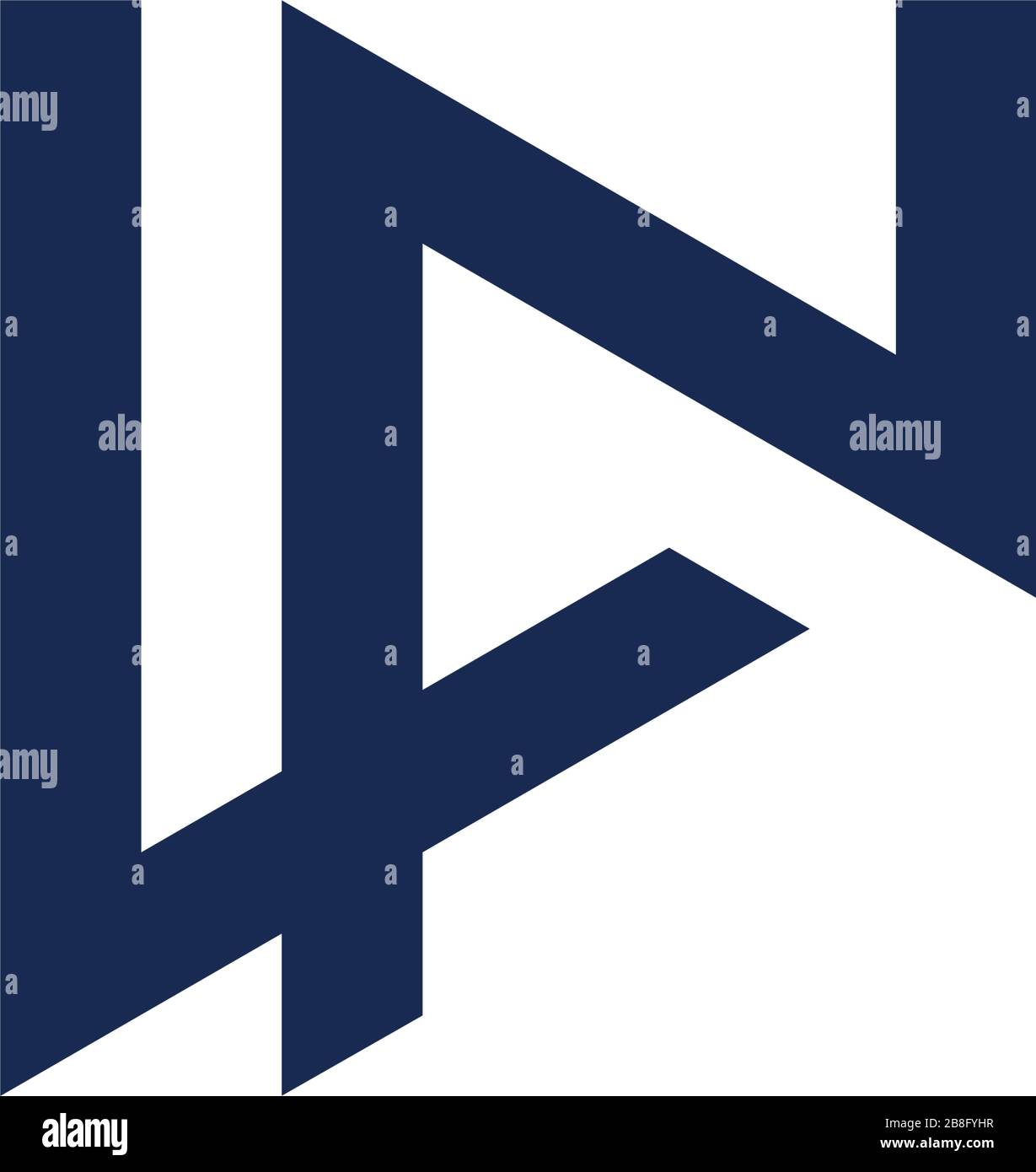 letter ln abstract simple geometric linear logo vector Stock Vector Image & Art - Alamy