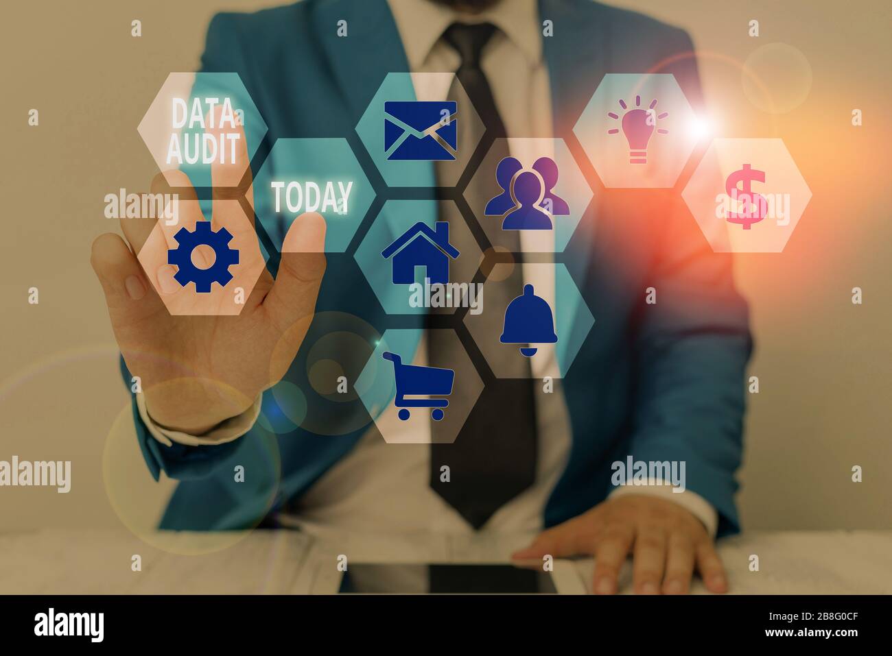 Handwriting text writing Data Audit. Conceptual photo auditing of data ...