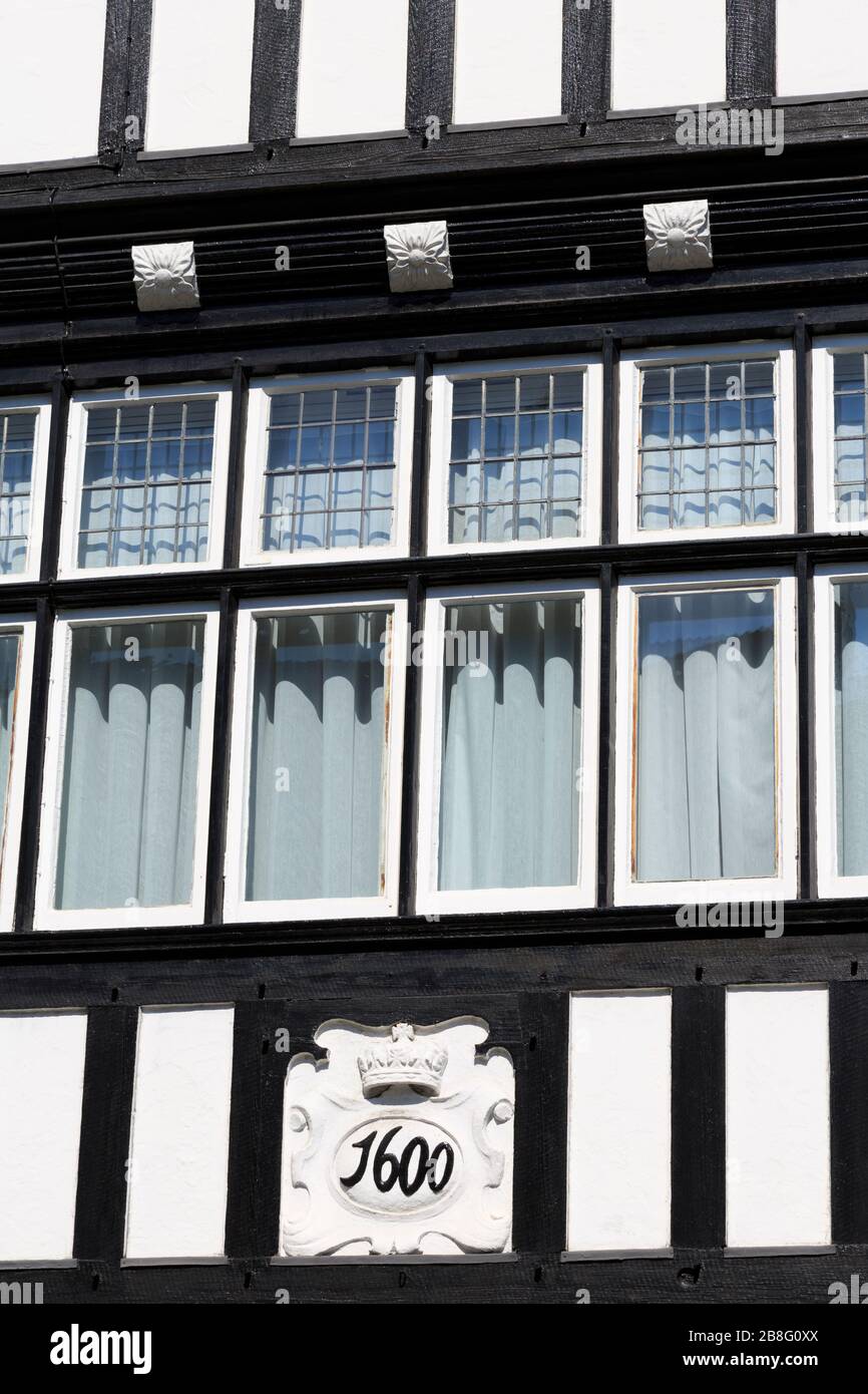 Timber framed building, Lyndhurst Town, New Forest, Hampshire, England ...