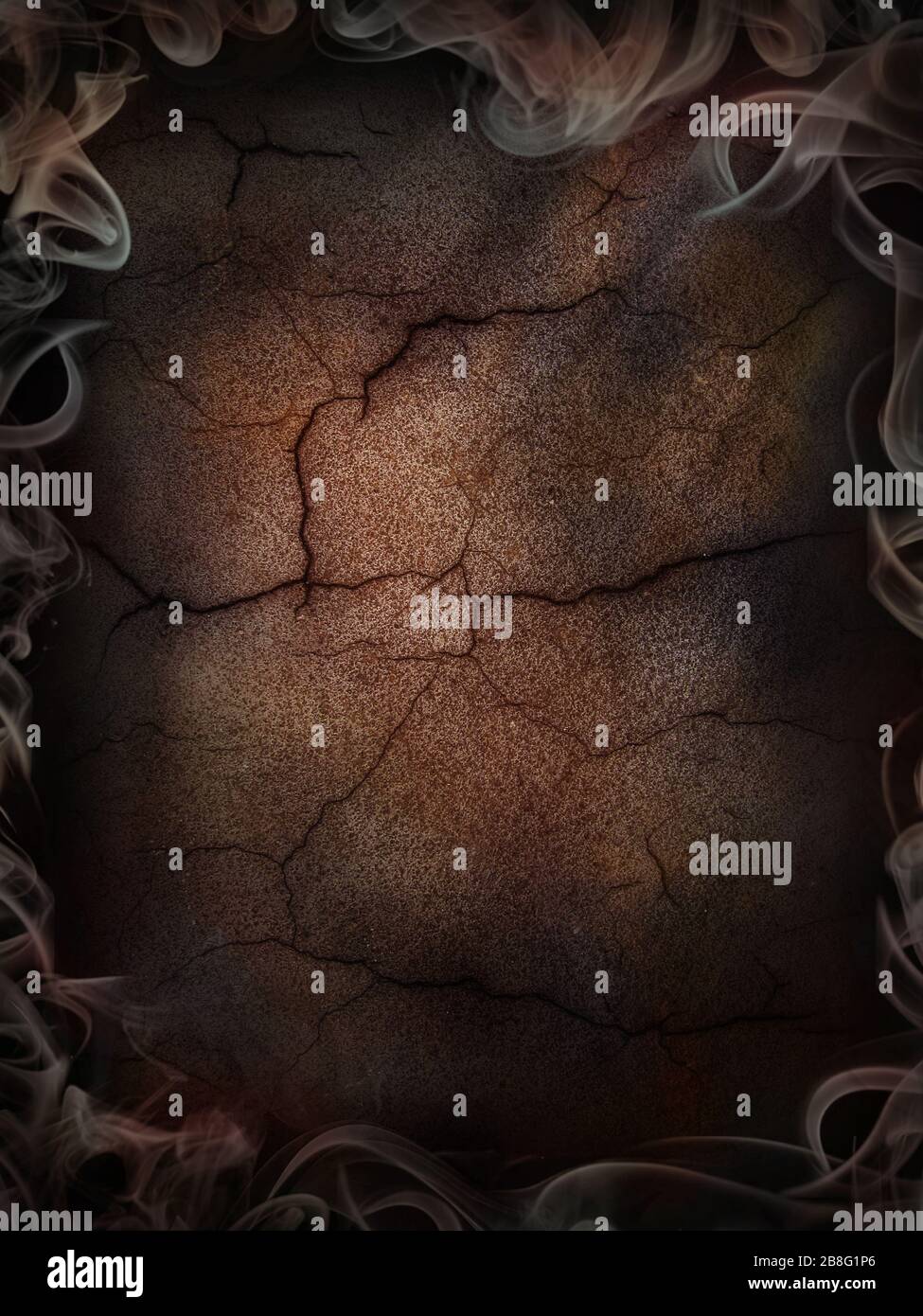 Background dark cracked and smoked poster vertical Stock Photo - Alamy