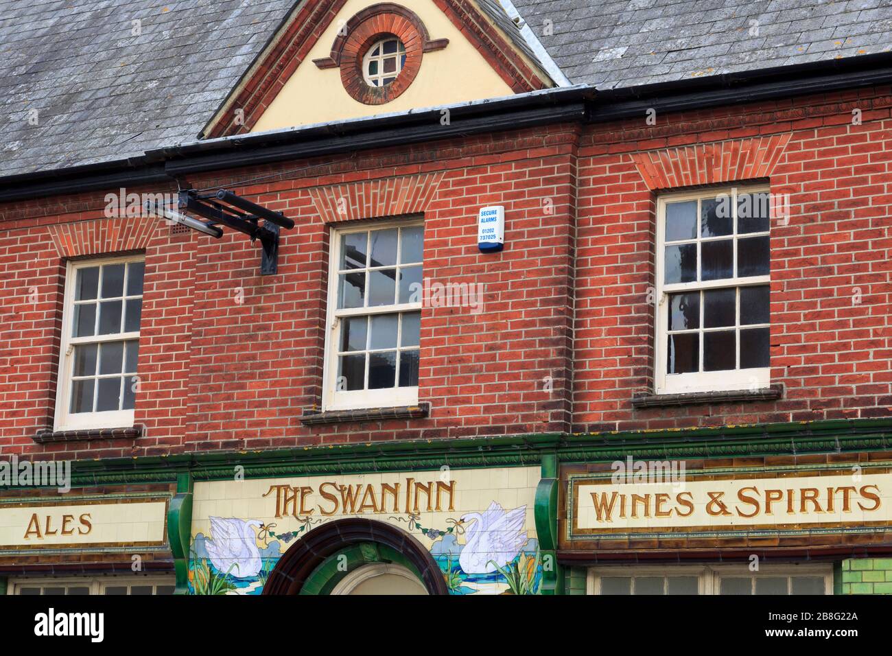 The Swan Inn, Old Town Poole, Dorset, England, United Kingdom Stock ...