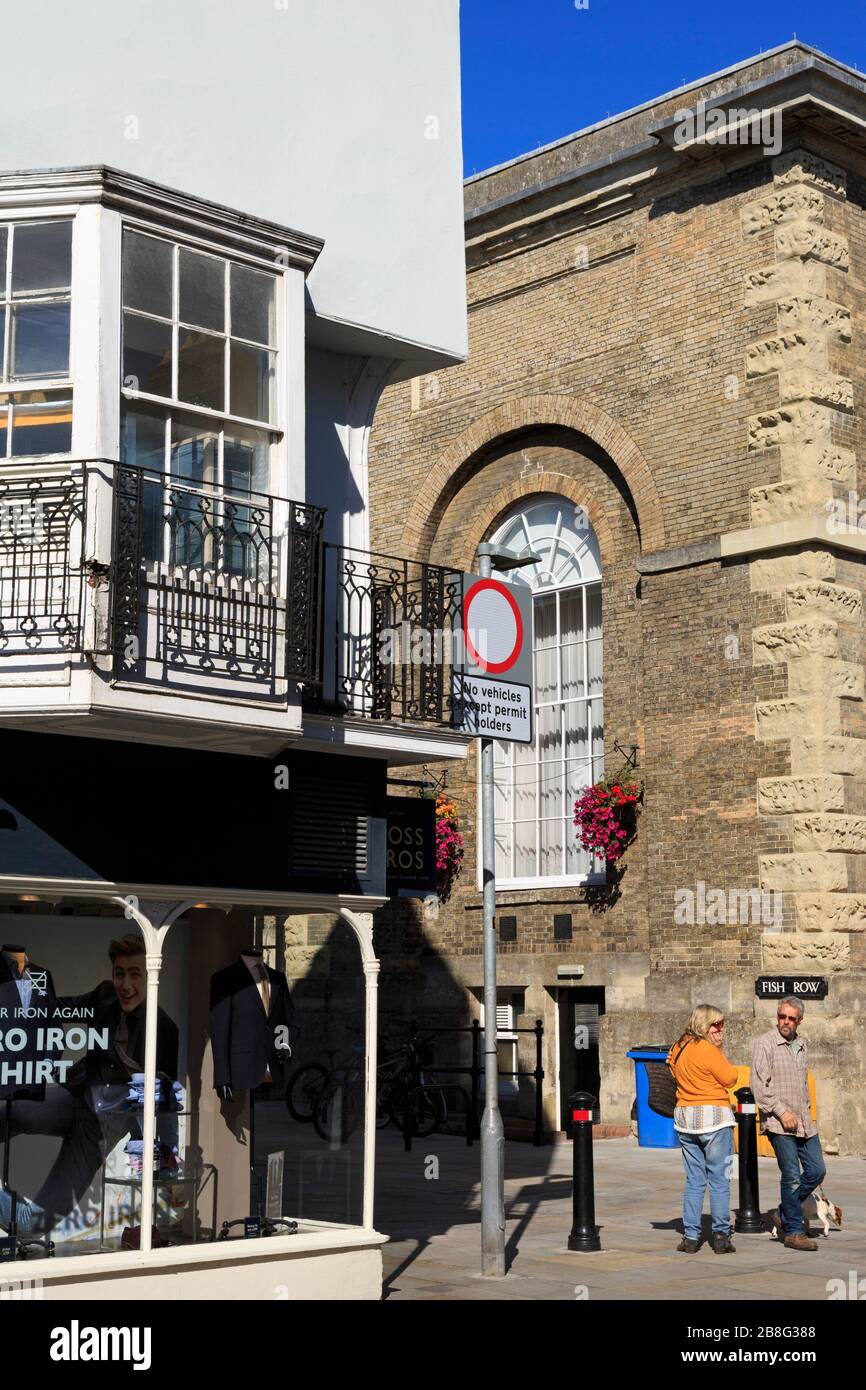 Fish Row, Salisbury, Hampshire, England, United Kingdom Stock Photo - Alamy