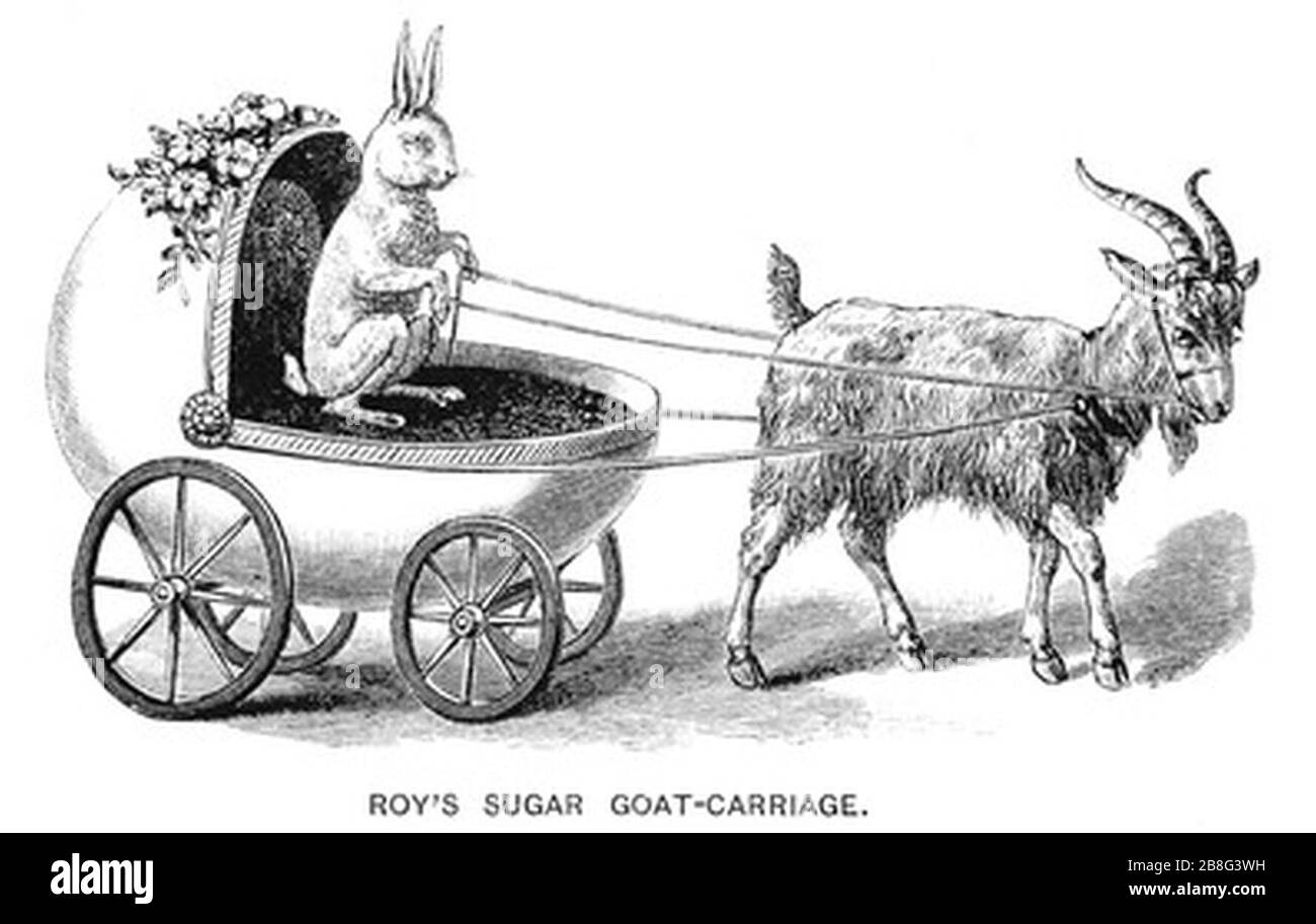 Goat Cart Drawing Stock Photo - Alamy