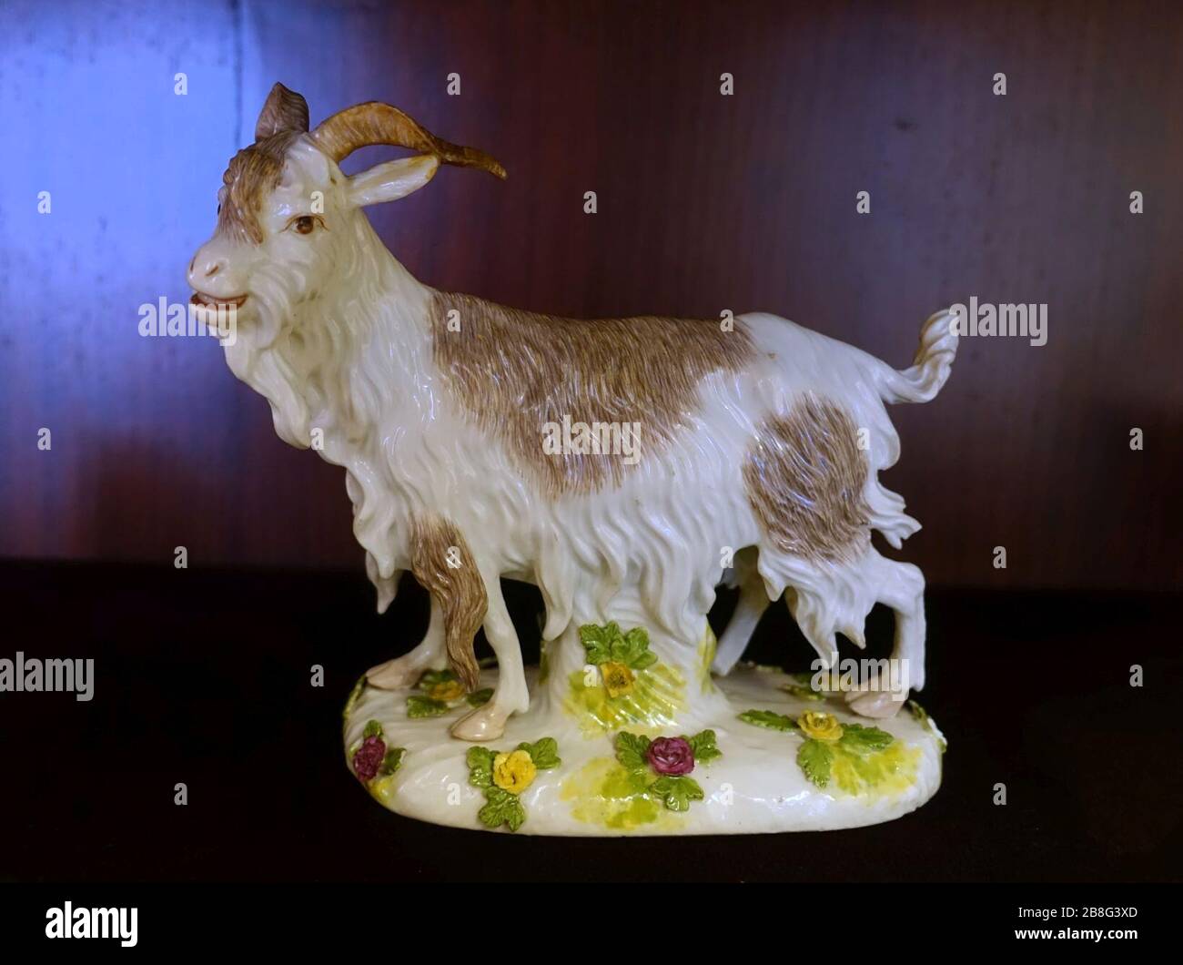 Goat, unidentified, porcelain - Musei Capitolini - Rome, Italy Stock ...