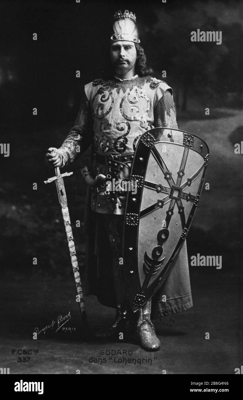 Godart dans Lohengrin - 1909 Stock Photo - Alamy