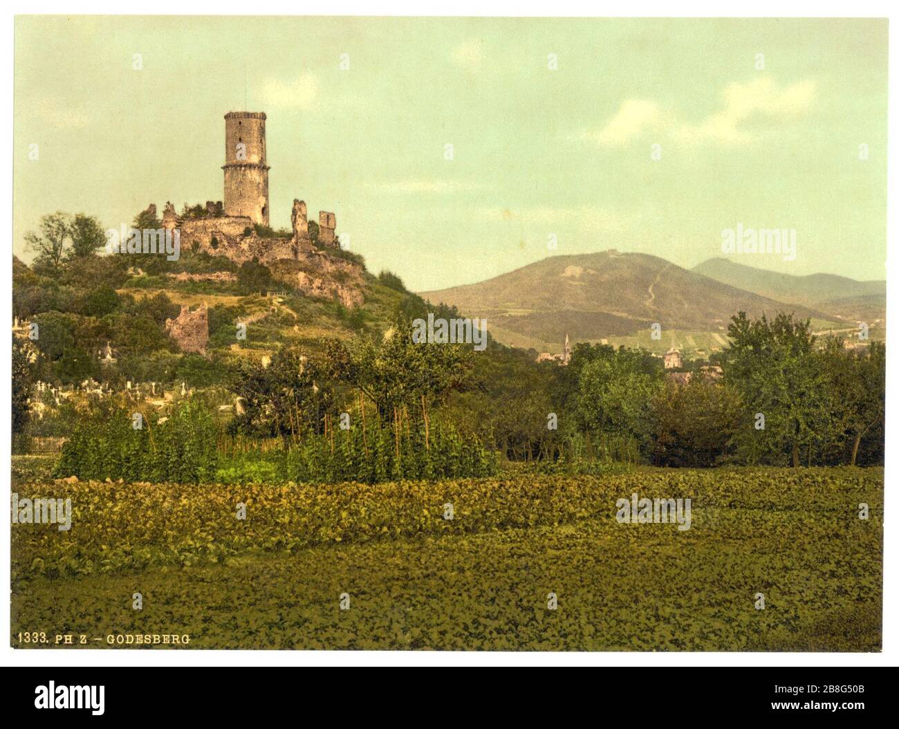 Godesberg ruins hi-res stock photography and images - Alamy