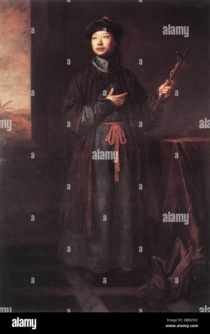 Godfrey Kneller - The Chinese Convert Stock Photo - Alamy