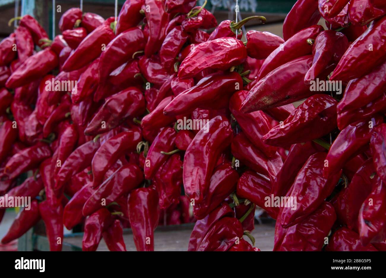 Chilli strings hi-res stock photography and images - Alamy