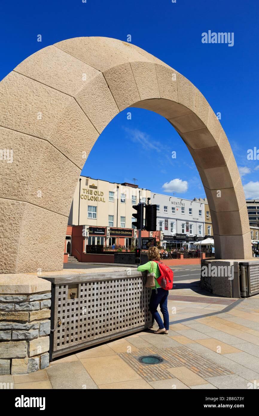 Flood gates, Weston-super-Mare, Somerset County, England, United ...