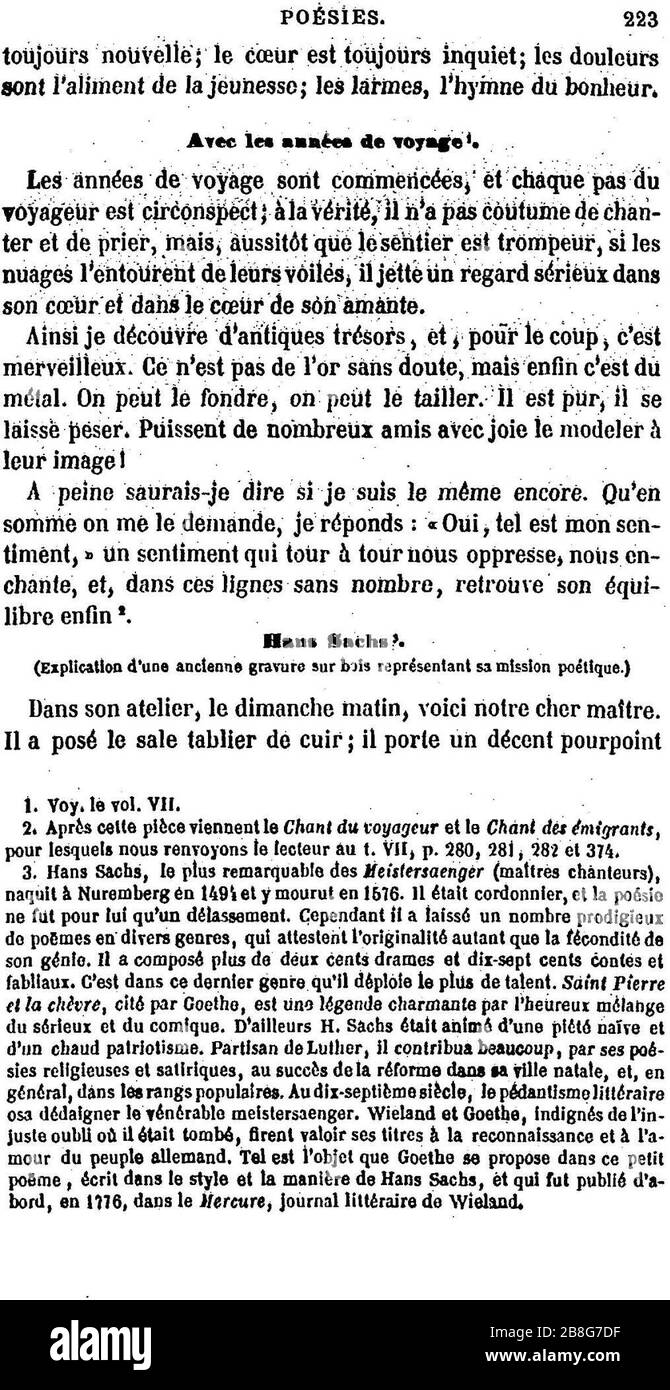 Goethe, I - 238 Stock Photo - Alamy